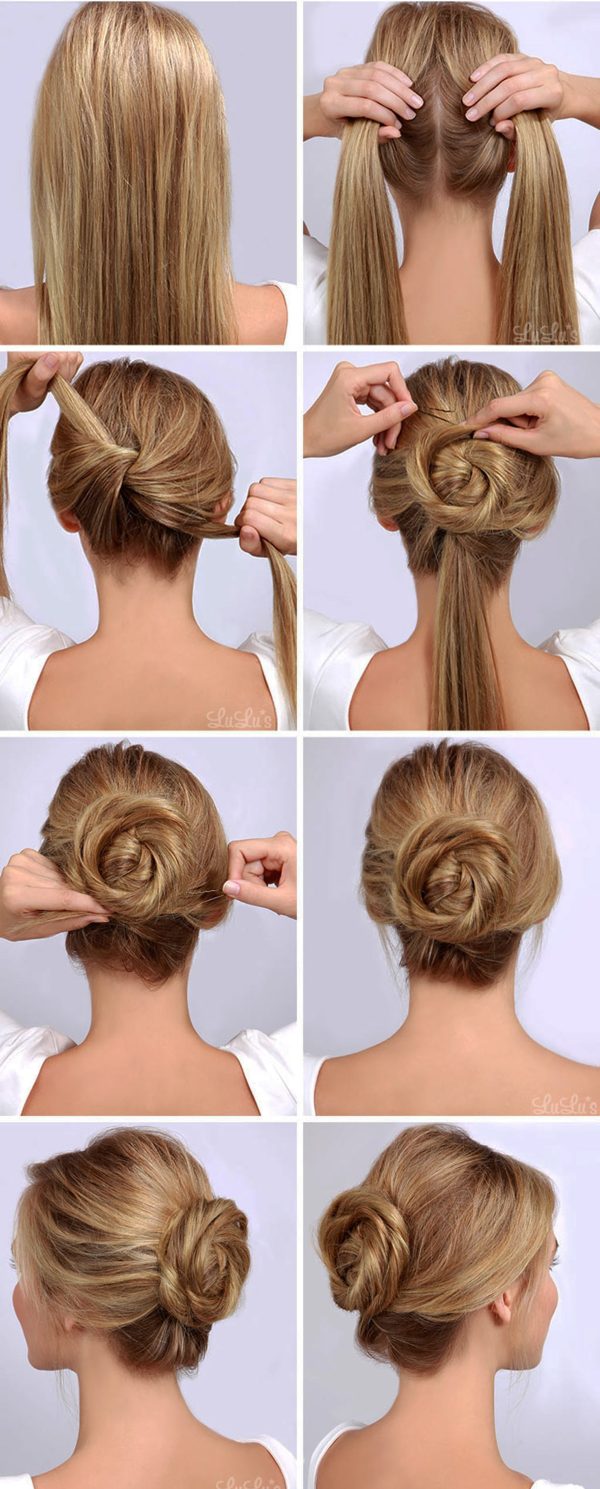 How to Make a Bun with Braiding Hair: A Step-by-Step Guide to Stunning ...